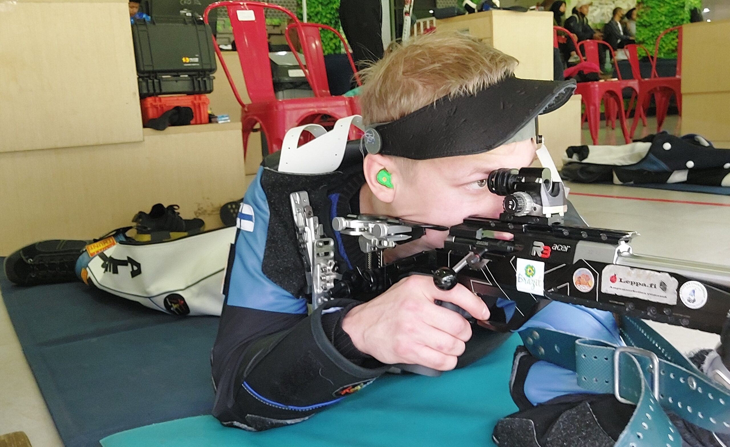 ISSF WC Jakarta Indonesia. Aleksilla piekkarin treenipäivä – Leppa.fi
