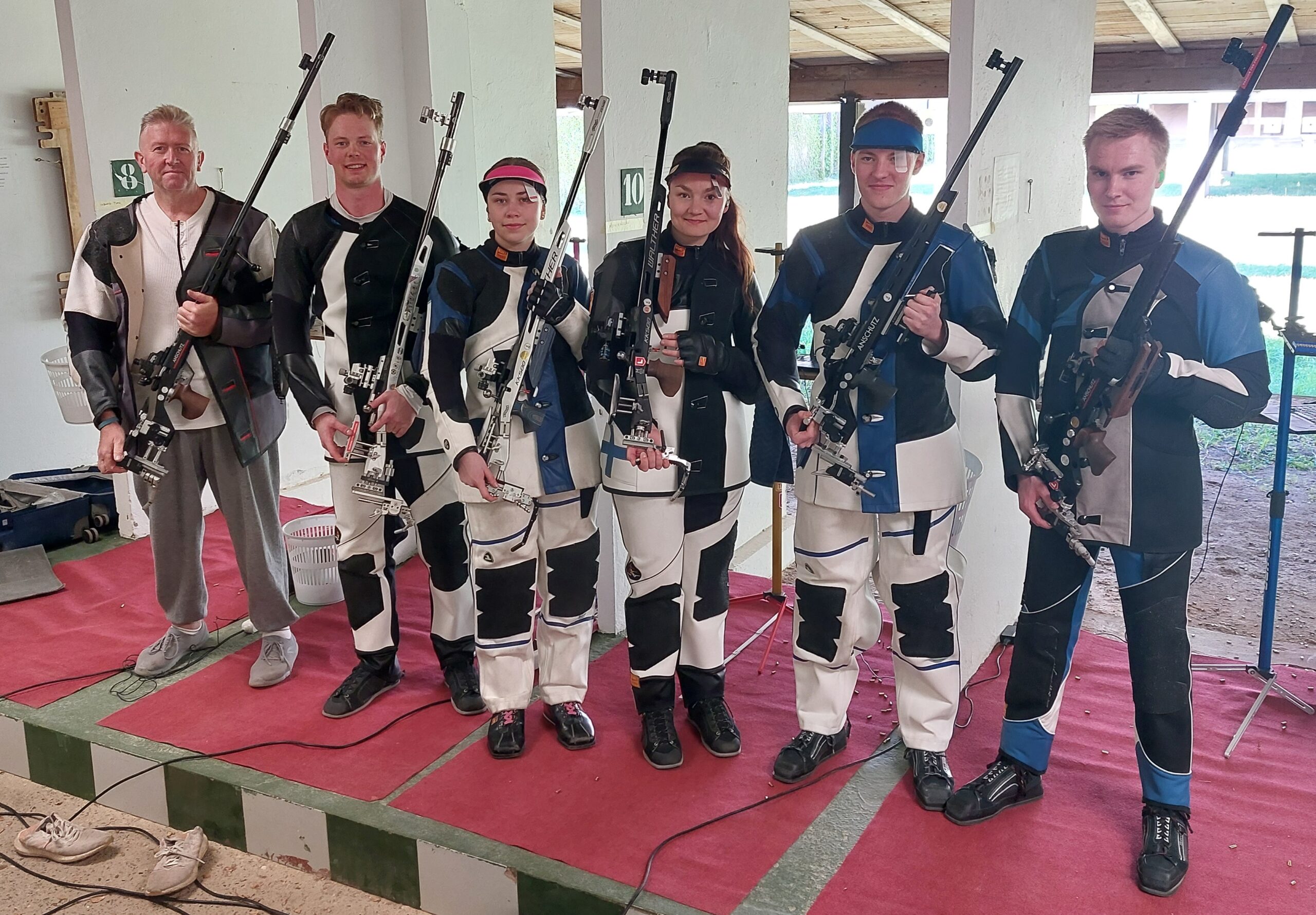 La Linea 50m kivääri 3×20 + finaali leirikilpailu, Henna Viljanen ...