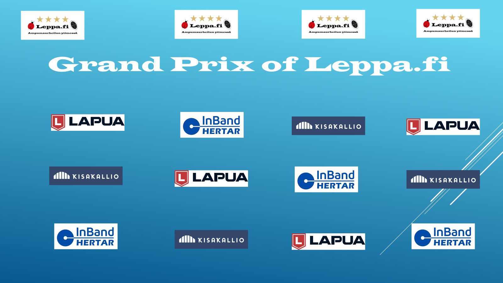 Grand Prix of Leppa.fi PART IX. Kaikkiin tapahtumiin saatiin ...